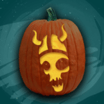 Skulking | 1,000 Free Pumpkin Carving Patterns - No Ads, Just Fun! 🎃👻
